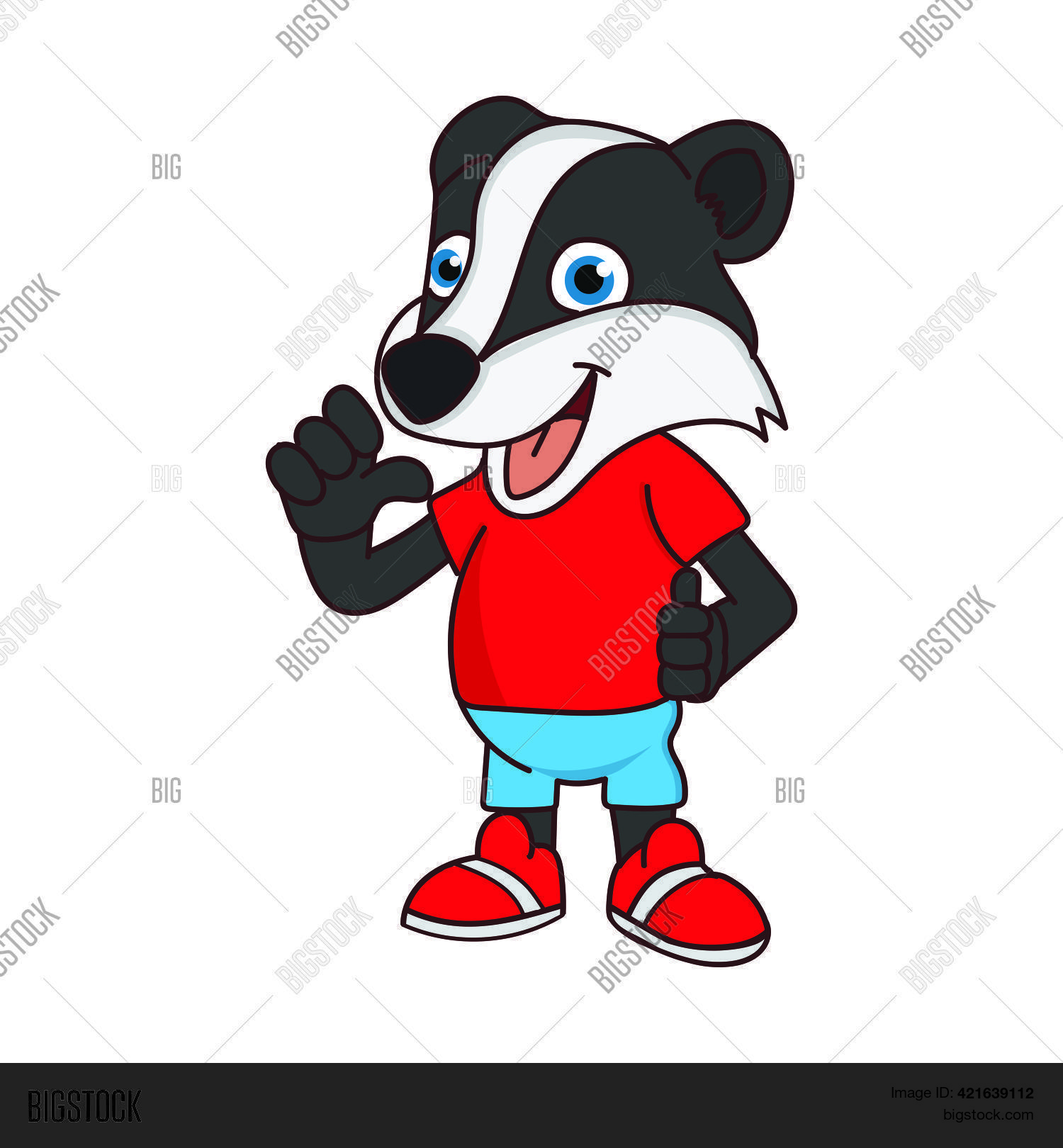 Cartoon Person Pointing To Himself