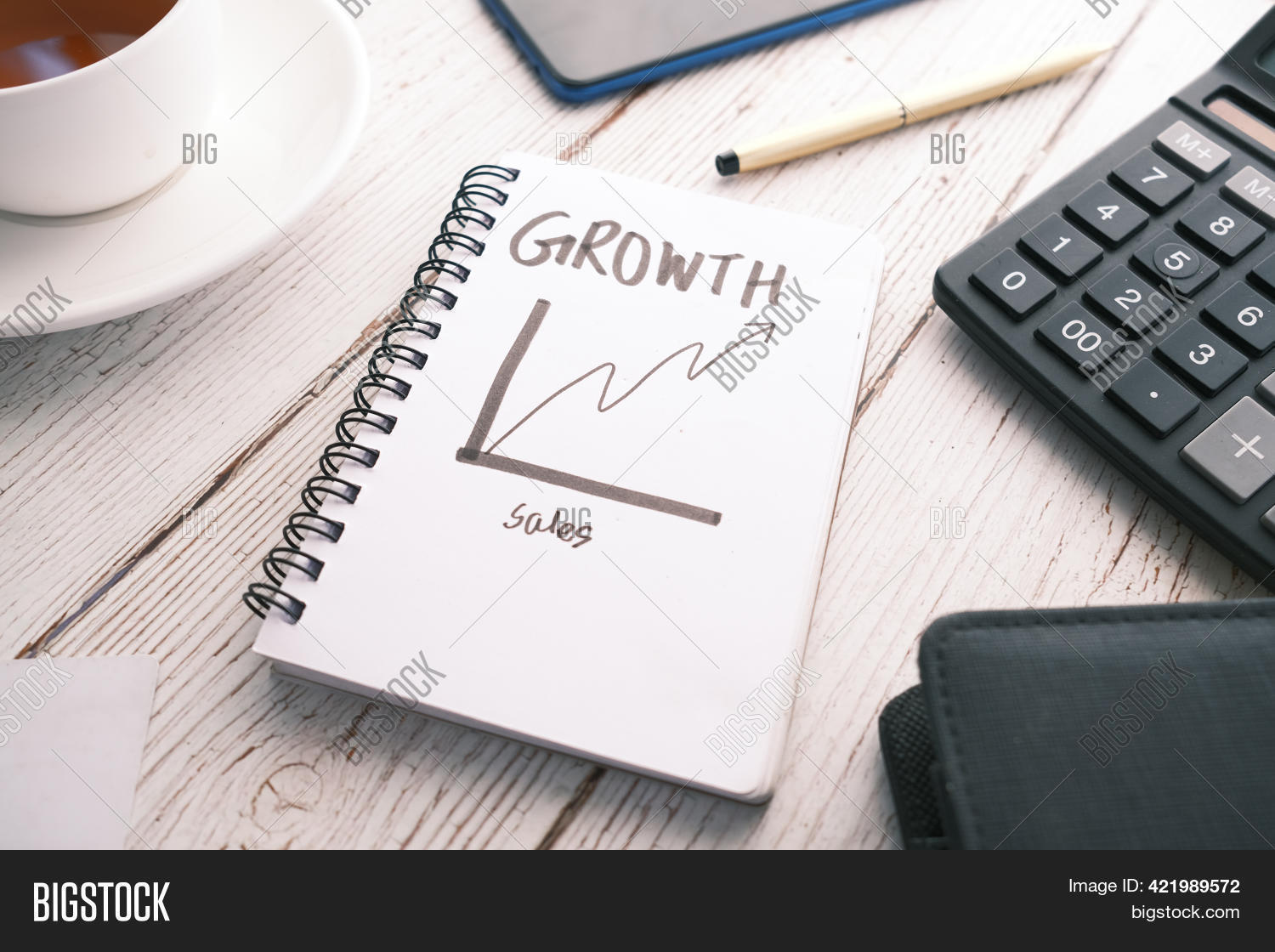 Hand Written Growth Image & Photo (Free Trial) | Bigstock