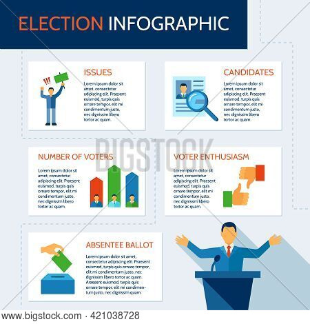 Election Infographic Vector & Photo (Free Trial) | Bigstock