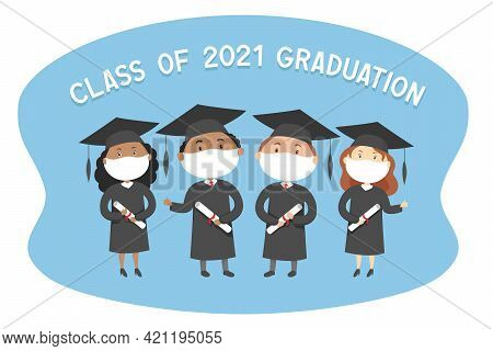 Class 2021 Graduation Vector & Photo (Free Trial) | Bigstock