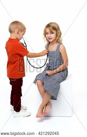 Cute Children Playing Image & Photo (Free Trial) | Bigstock