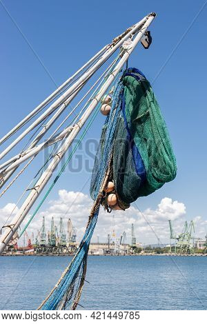 Fishing Net Hanging On Image & Photo (Free Trial) | Bigstock