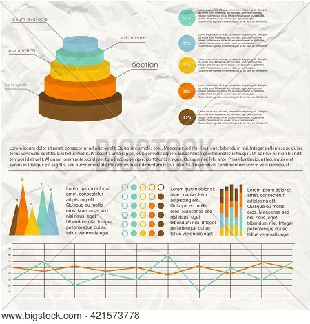 Vintage Infographics Vector & Photo (Free Trial) | Bigstock