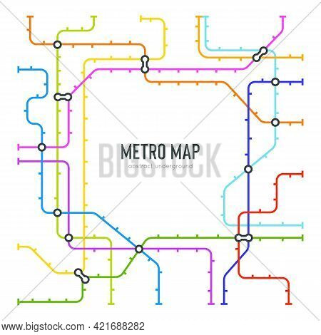 Abstract Metro Map Vector & Photo (Free Trial) | Bigstock