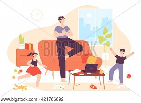 Calm Father. Dad Vector & Photo (Free Trial) | Bigstock