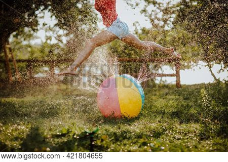 Woman Jumping Into Water Images, Illustrations & Vectors (Free) - Bigstock