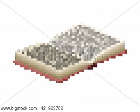 Open Book Pixel Art 8 Vector & Photo (Free Trial) | Bigstock