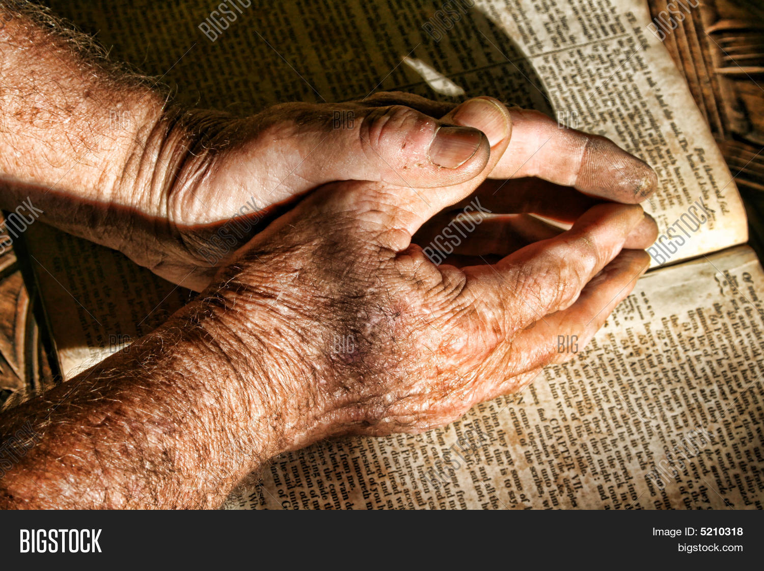 Old Praying Hands Image & Photo (Free Trial) | Bigstock