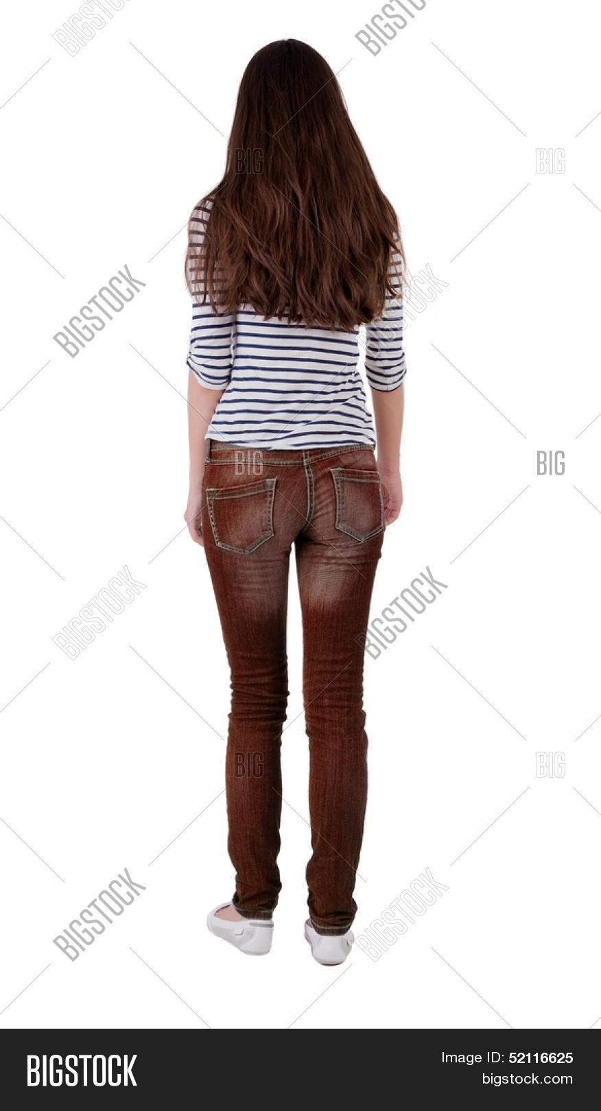 Back View Standing Image & Photo (Free Trial) | Bigstock