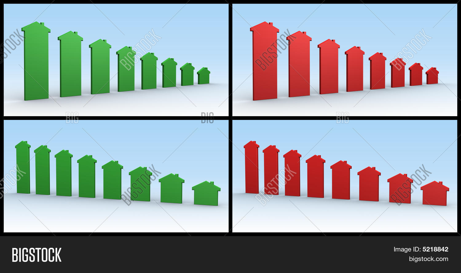 Graphs Real Estate Image & Photo (Free Trial) | Bigstock