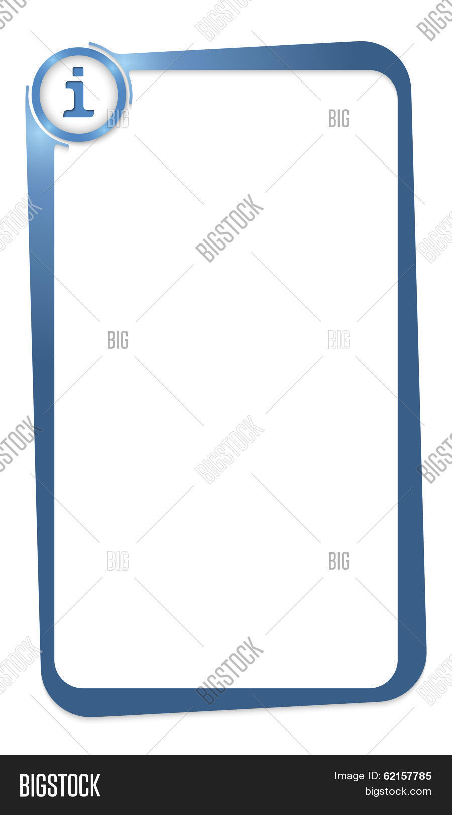 Blue Box Entering Any Vector & Photo (Free Trial) | Bigstock