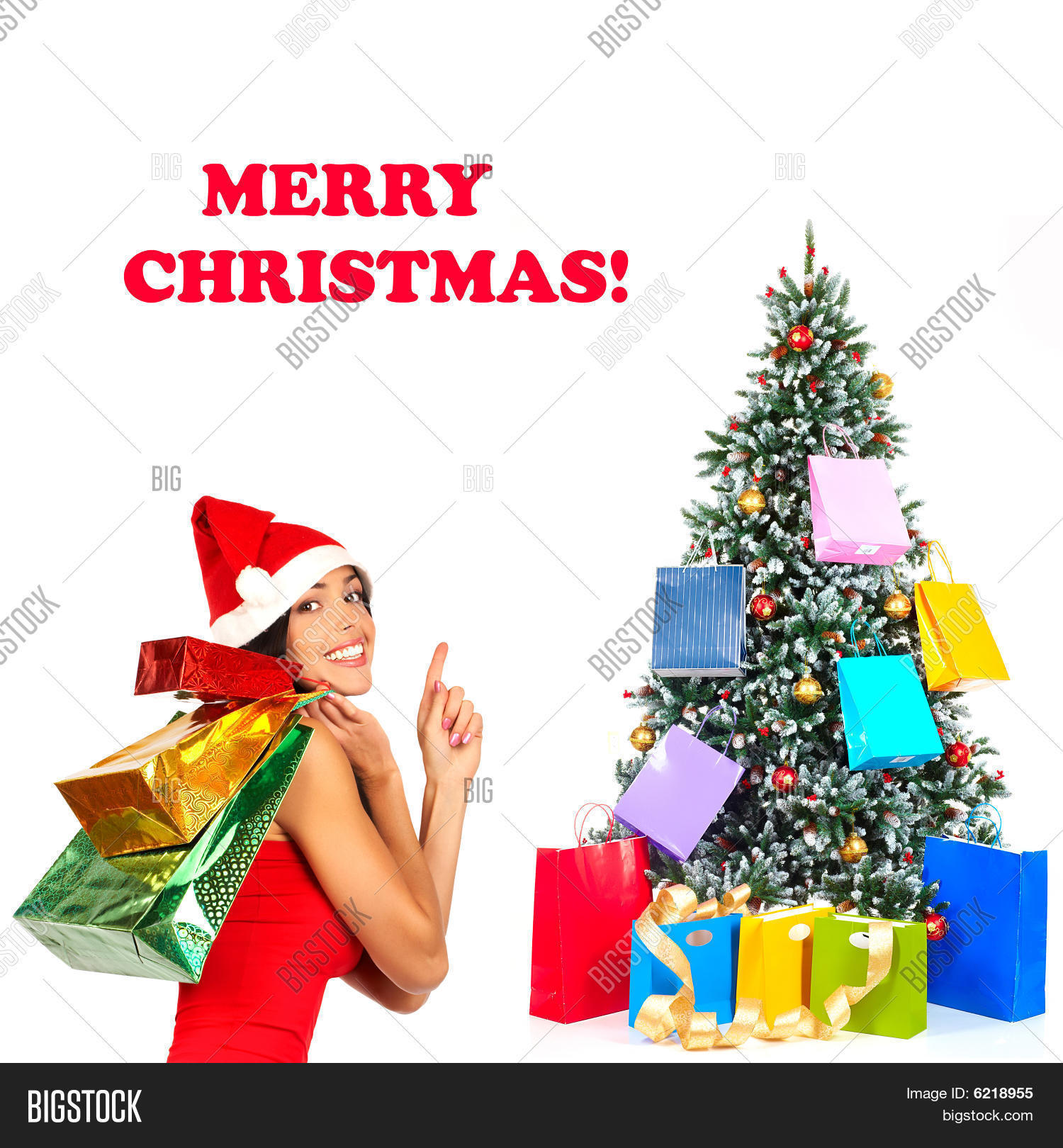 Christmas Shopping Image & Photo (Free Trial) | Bigstock