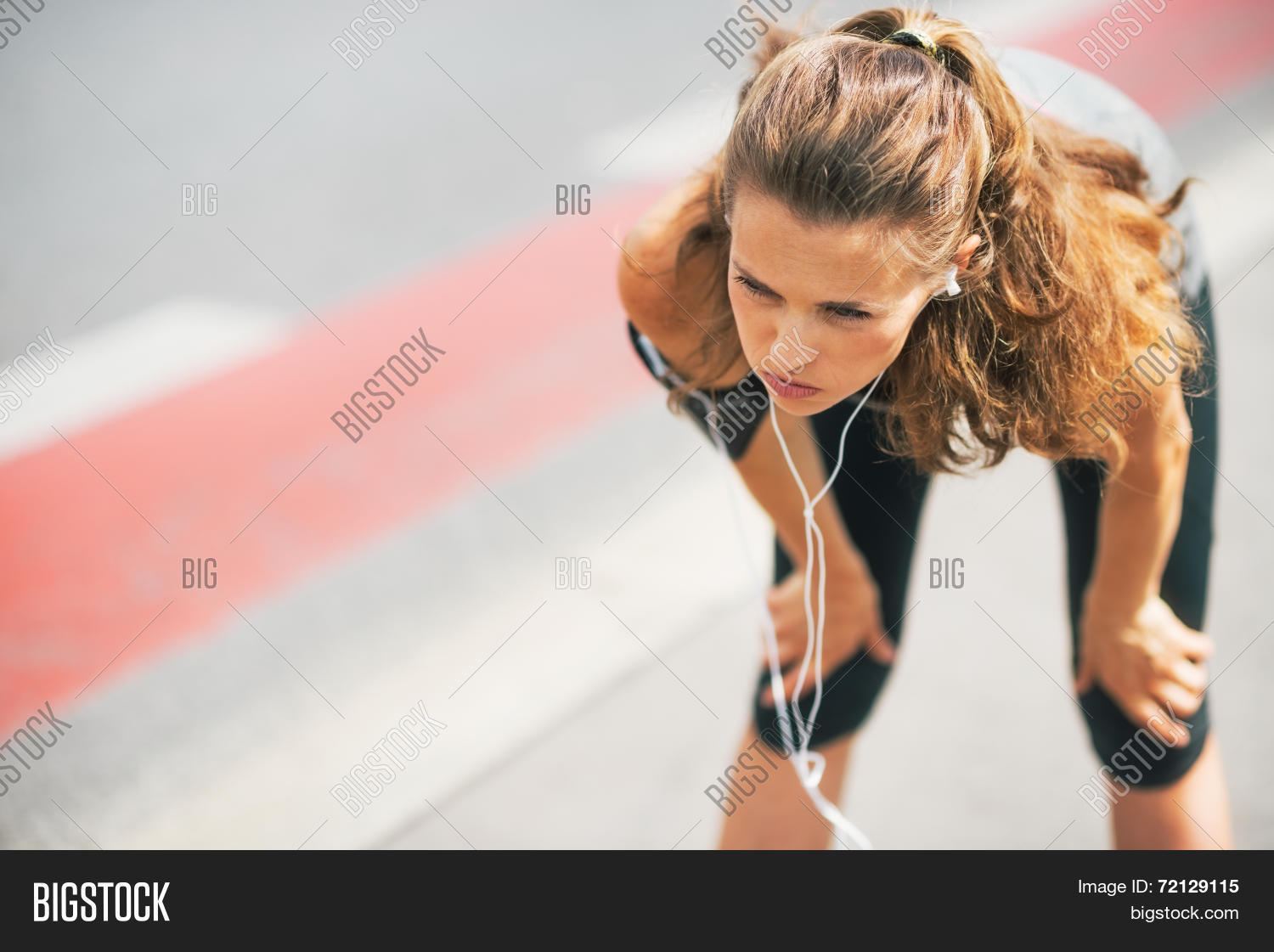 Portrait Tired Fitness Image & Photo (Free Trial) | Bigstock