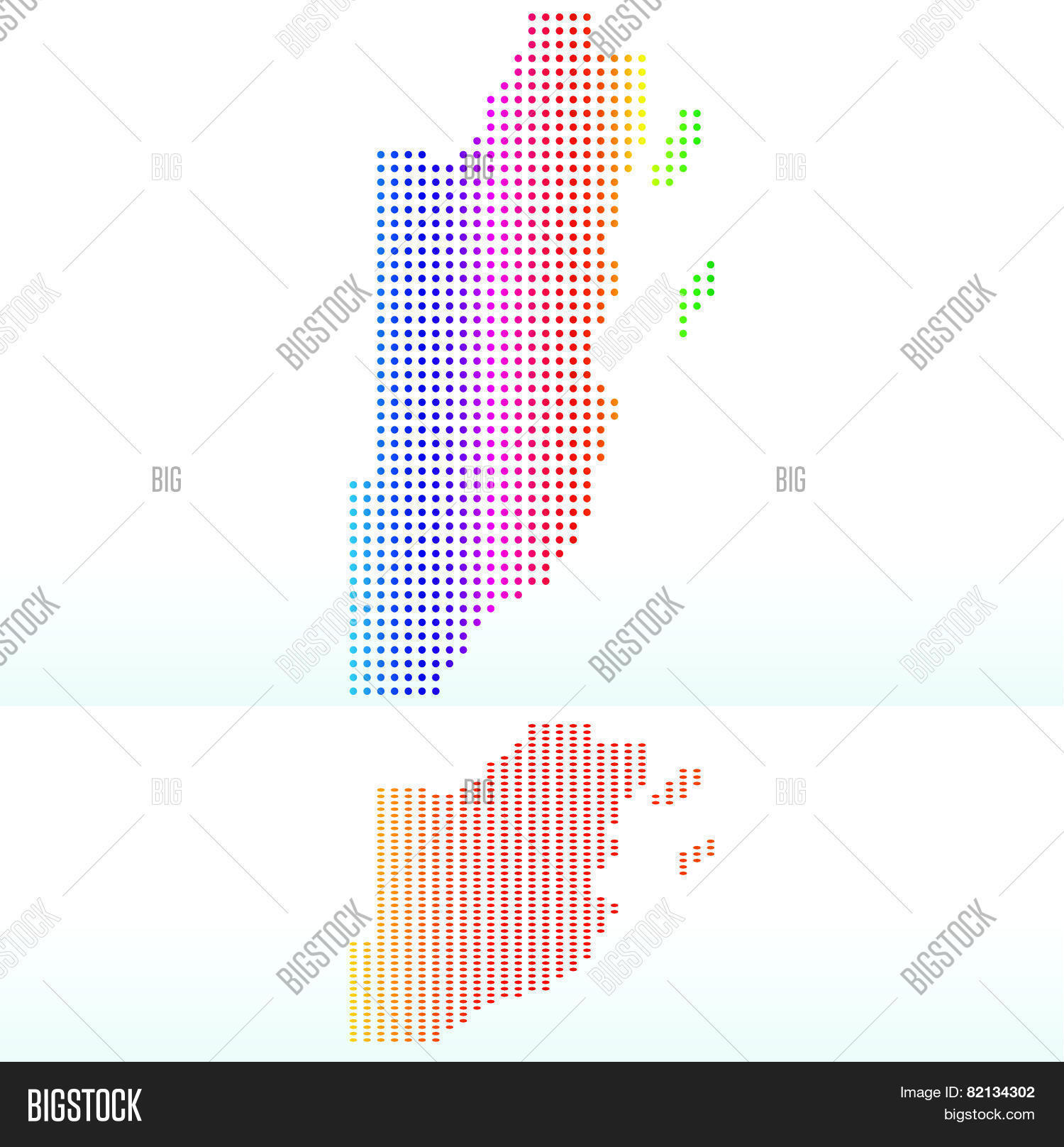 Map Belize Dot Vector & Photo (Free Trial) | Bigstock
