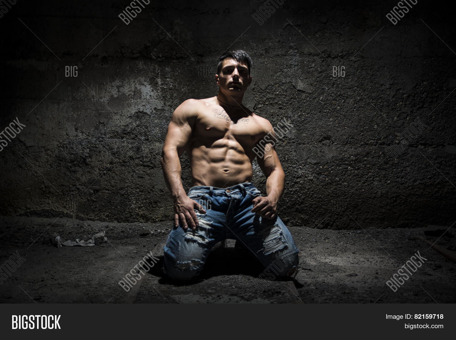 Muscular Shirtless Image & Photo (Free Trial) | Bigstock