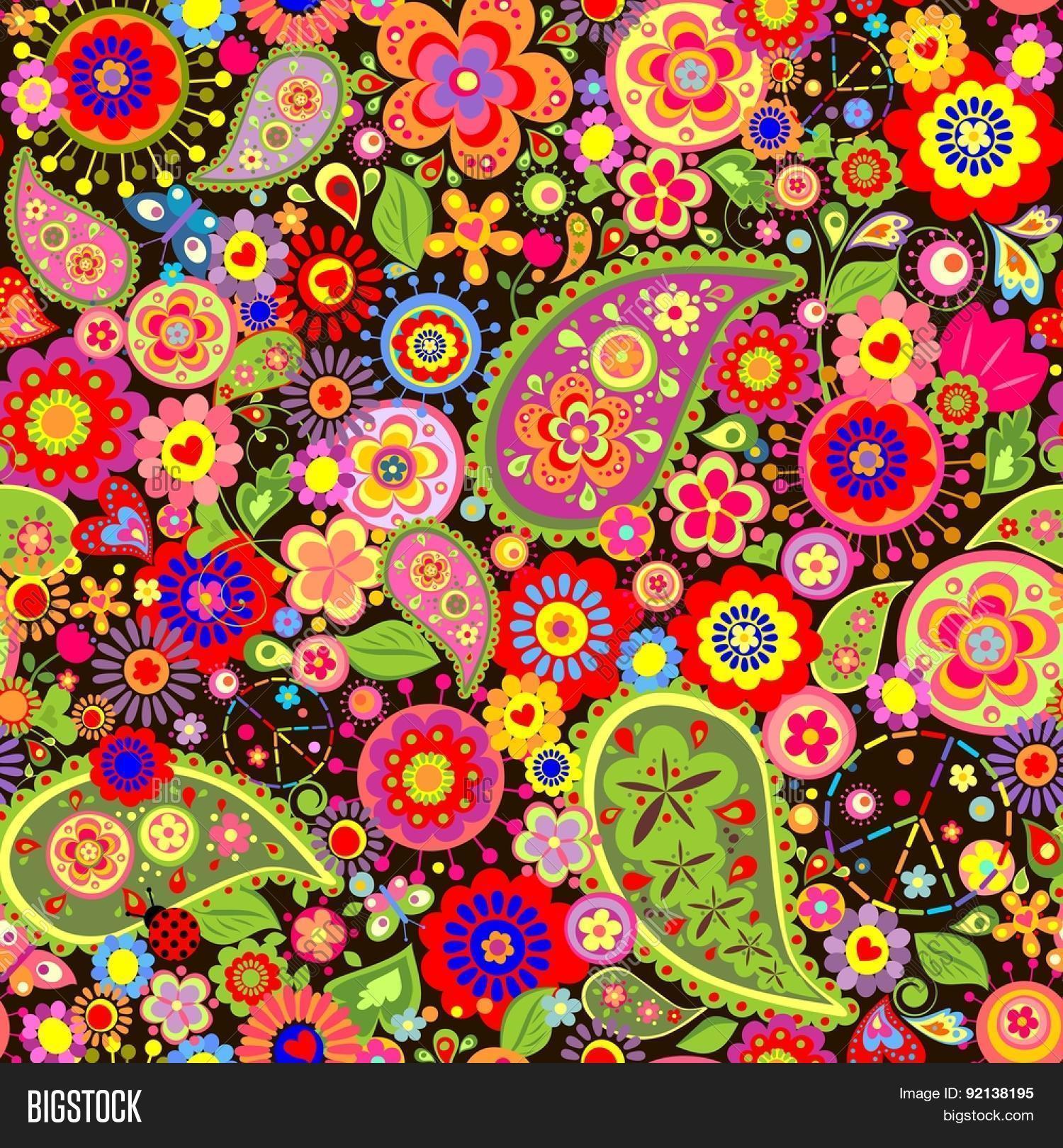 Hippie Flowers Wallpapers