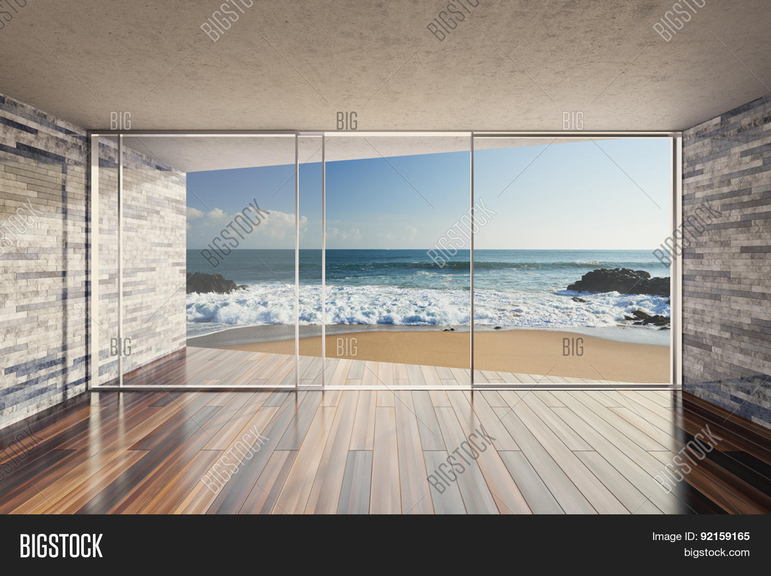 Empty Modern Lounge Image & Photo (Free Trial) | Bigstock