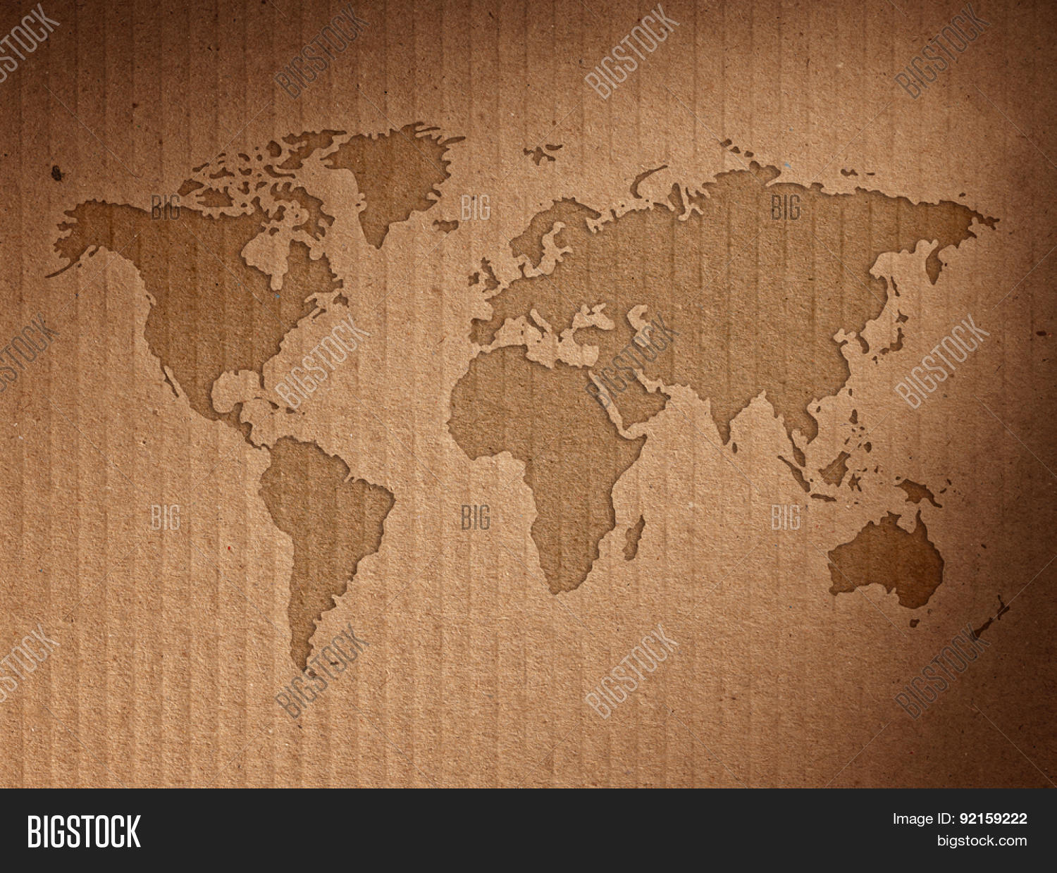 World Map Shows Image & Photo (Free Trial) | Bigstock