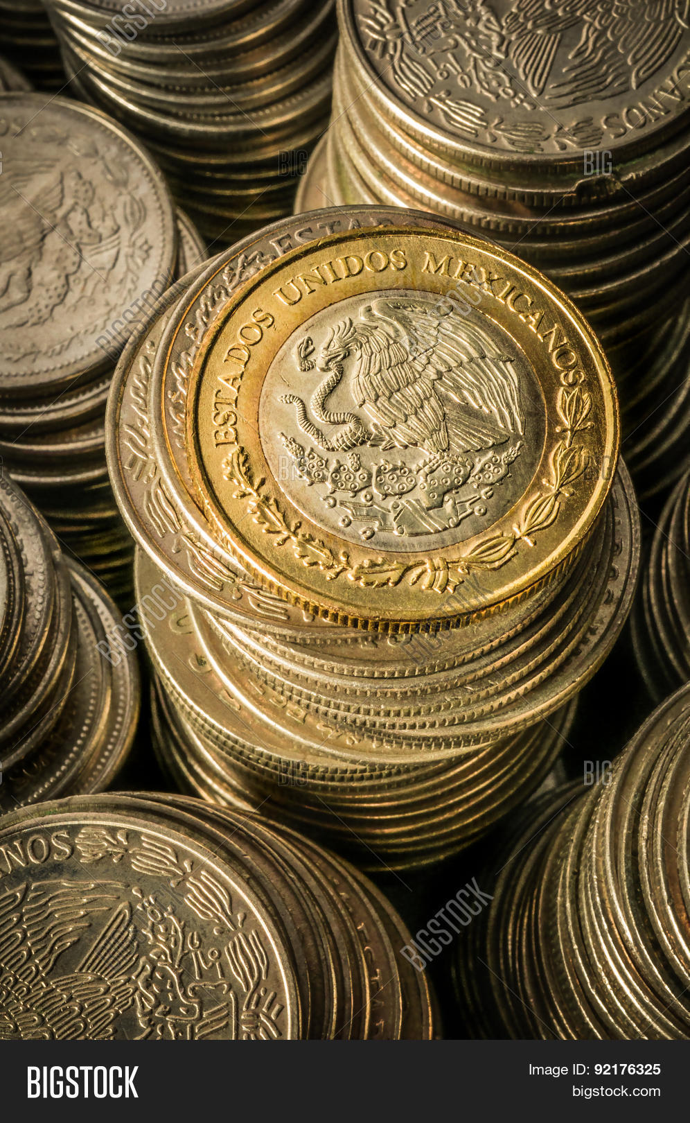 Stacked Mexican Peso Image & Photo (Free Trial) | Bigstock