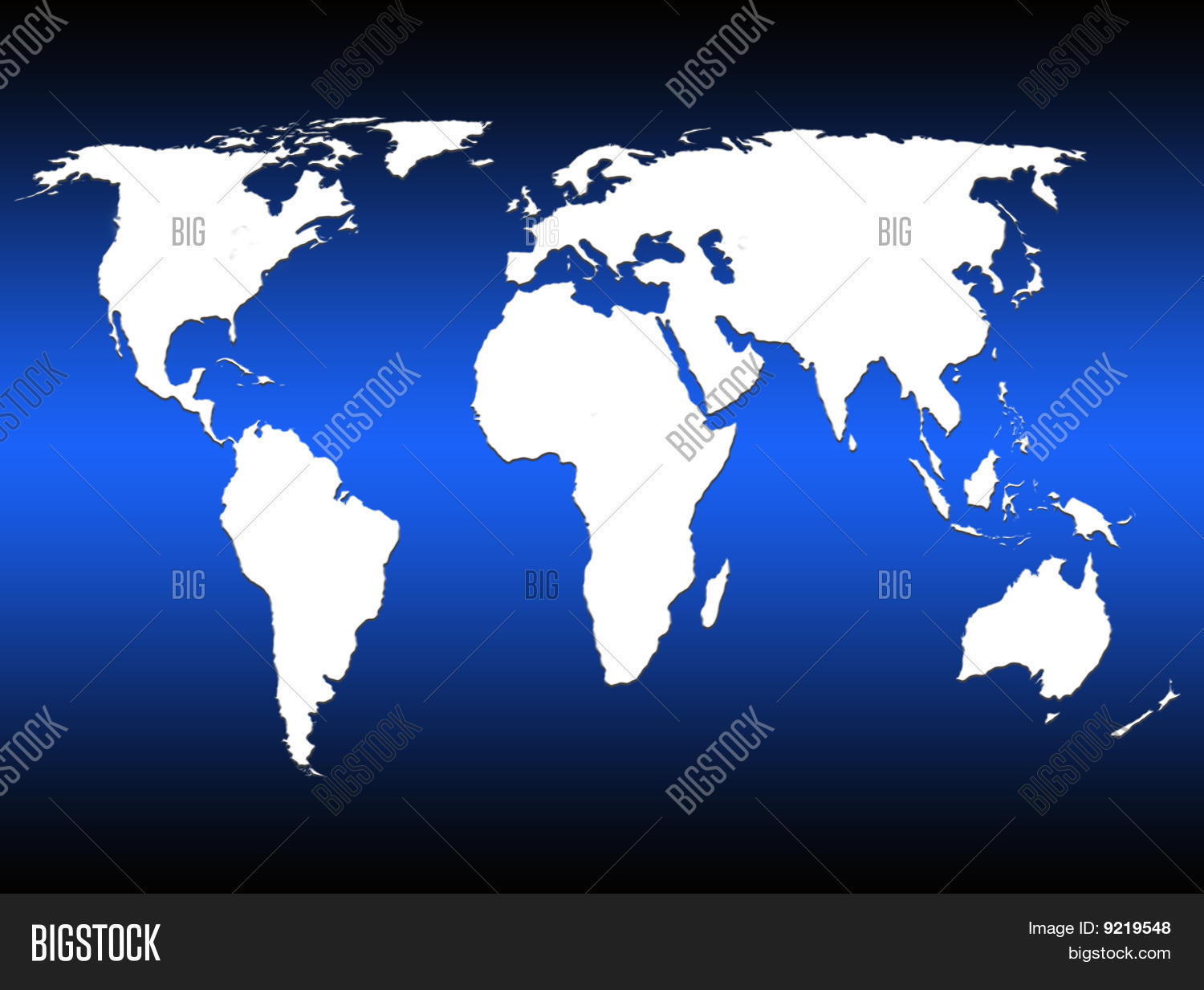 Outline World Map Image & Photo (Free Trial) | Bigstock