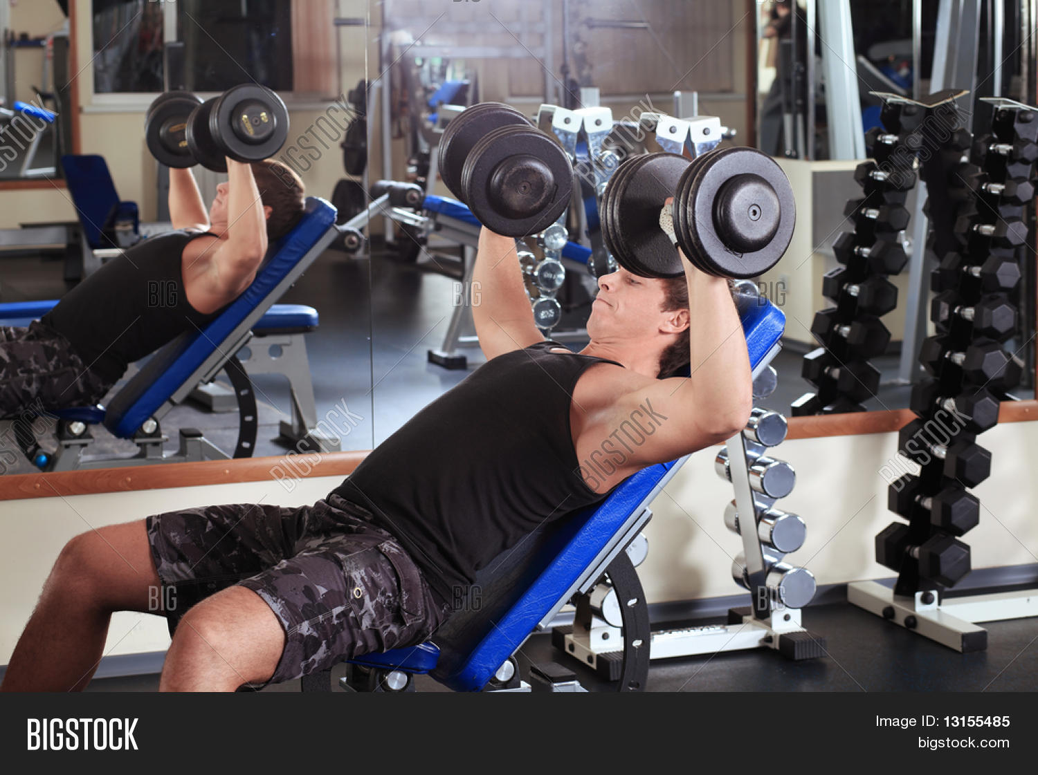 Sporty Man Gym Centre Image & Photo (Free Trial) | Bigstock