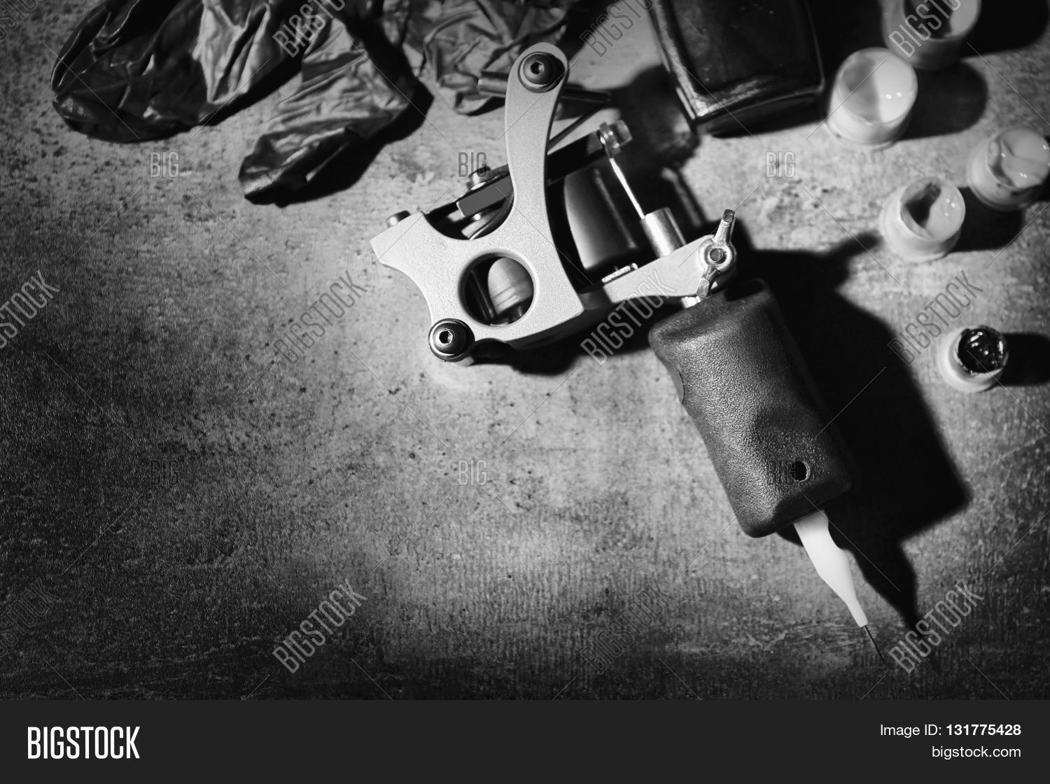 Tattoo Machine Tattoo Image & Photo (Free Trial) | Bigstock