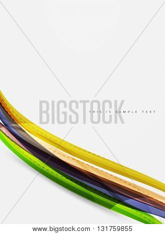 Rainbow Color Lines Vector & Photo (Free Trial) | Bigstock