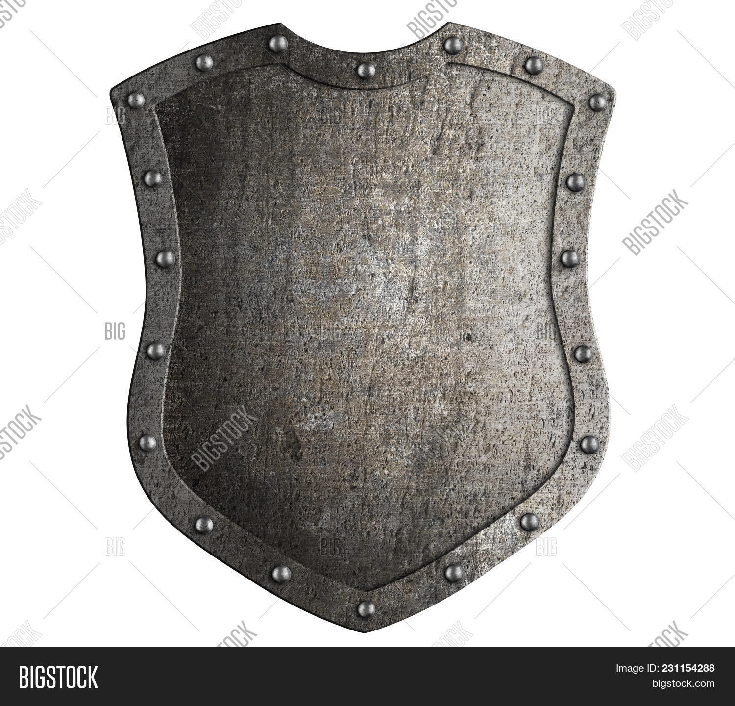 Metal Medieval Shield Image & Photo (Free Trial) | Bigstock