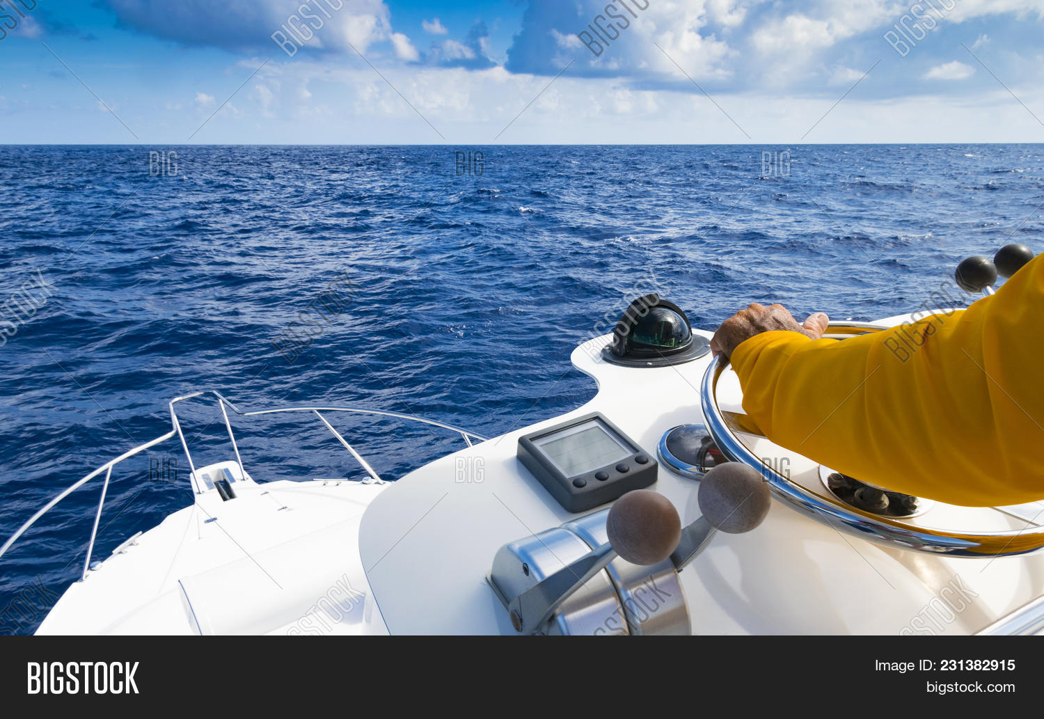 Hand Captain On Image & Photo (Free Trial) | Bigstock