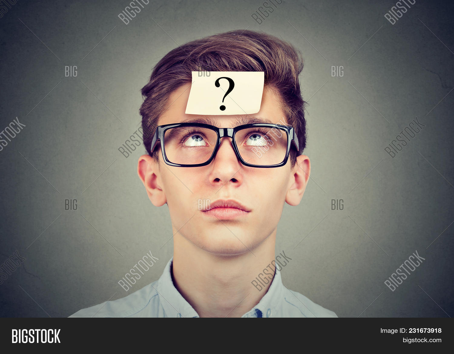 Thinking Man Question Image & Photo (Free Trial) | Bigstock