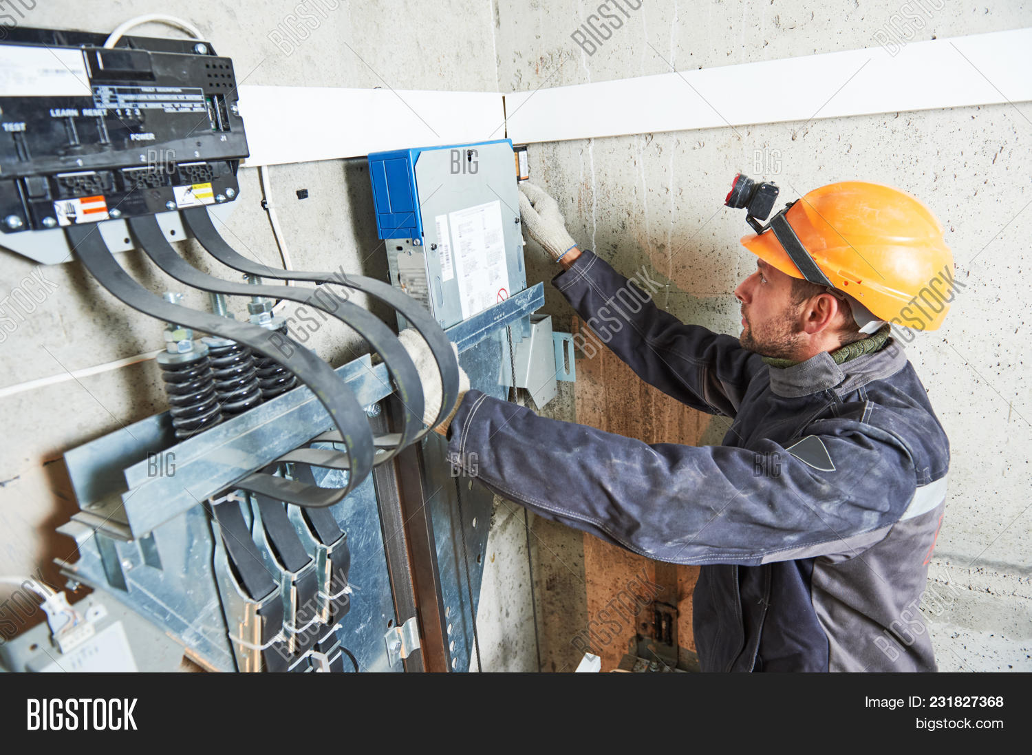 Repairing Elevator Image & Photo (Free Trial) | Bigstock