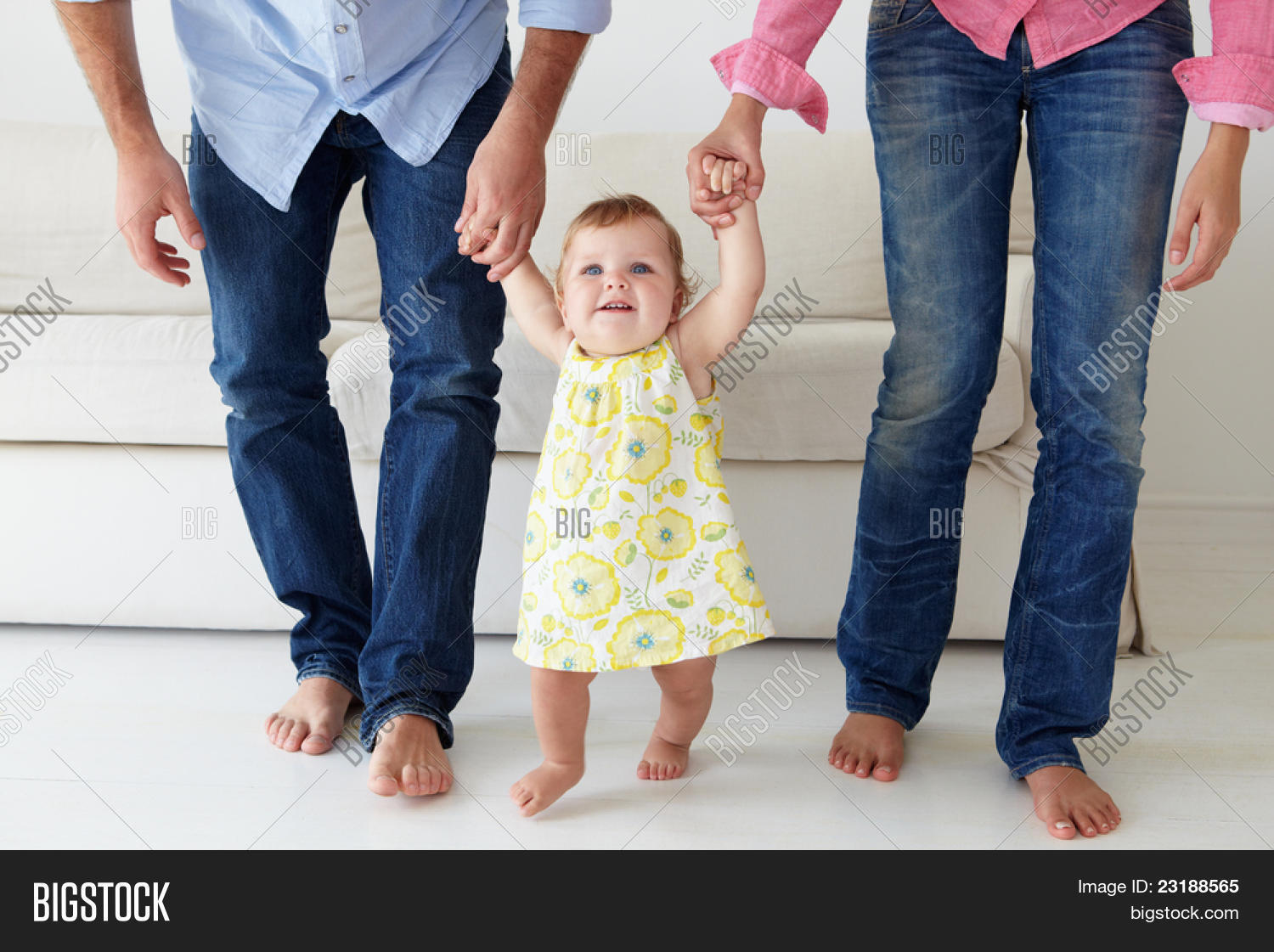 Parents Teaching Baby Image & Photo (Free Trial) | Bigstock