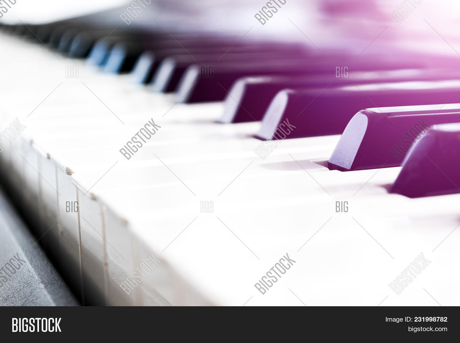 Side View Piano Keys. Image & Photo (Free Trial) | Bigstock