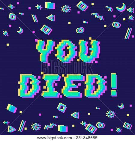Vector You Died Vector & Photo (Free Trial) | Bigstock
