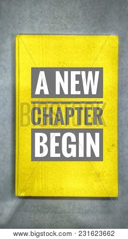 Quote " New Chapter Image & Photo (Free Trial) | Bigstock