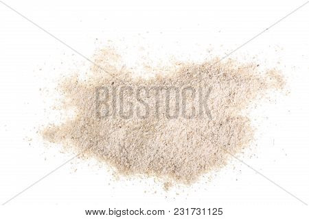 Oat Flour Isolated On Image & Photo (Free Trial) | Bigstock
