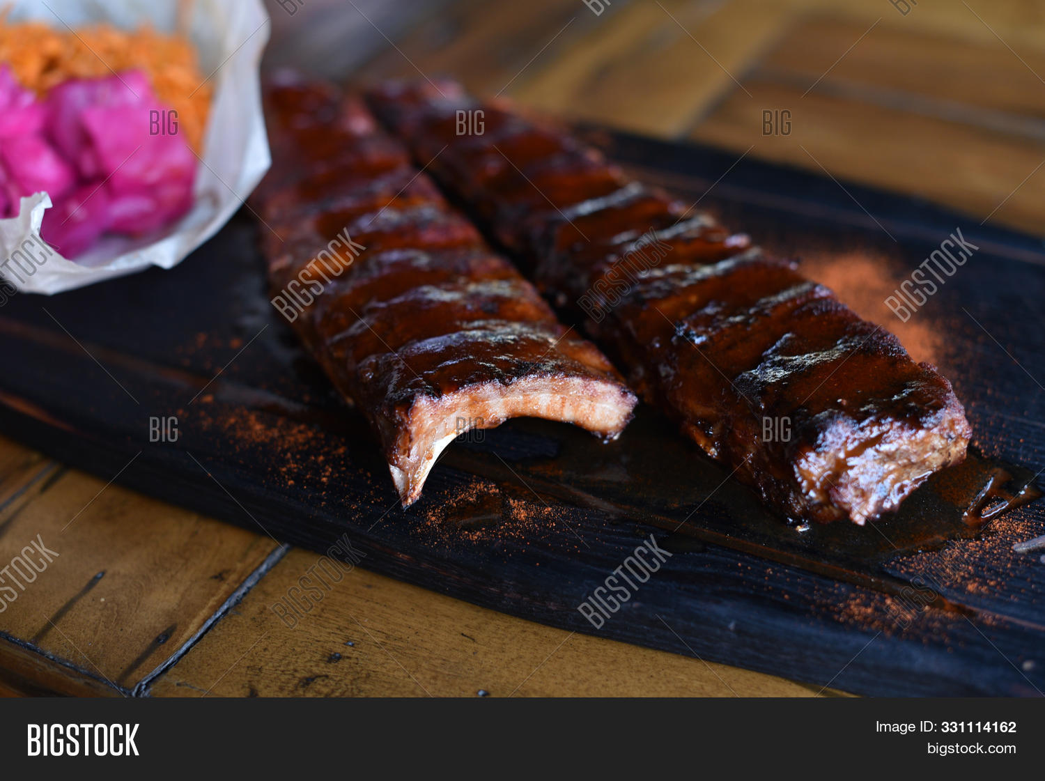 Delicious Bbq Ribs, Image & Photo (Free Trial) | Bigstock