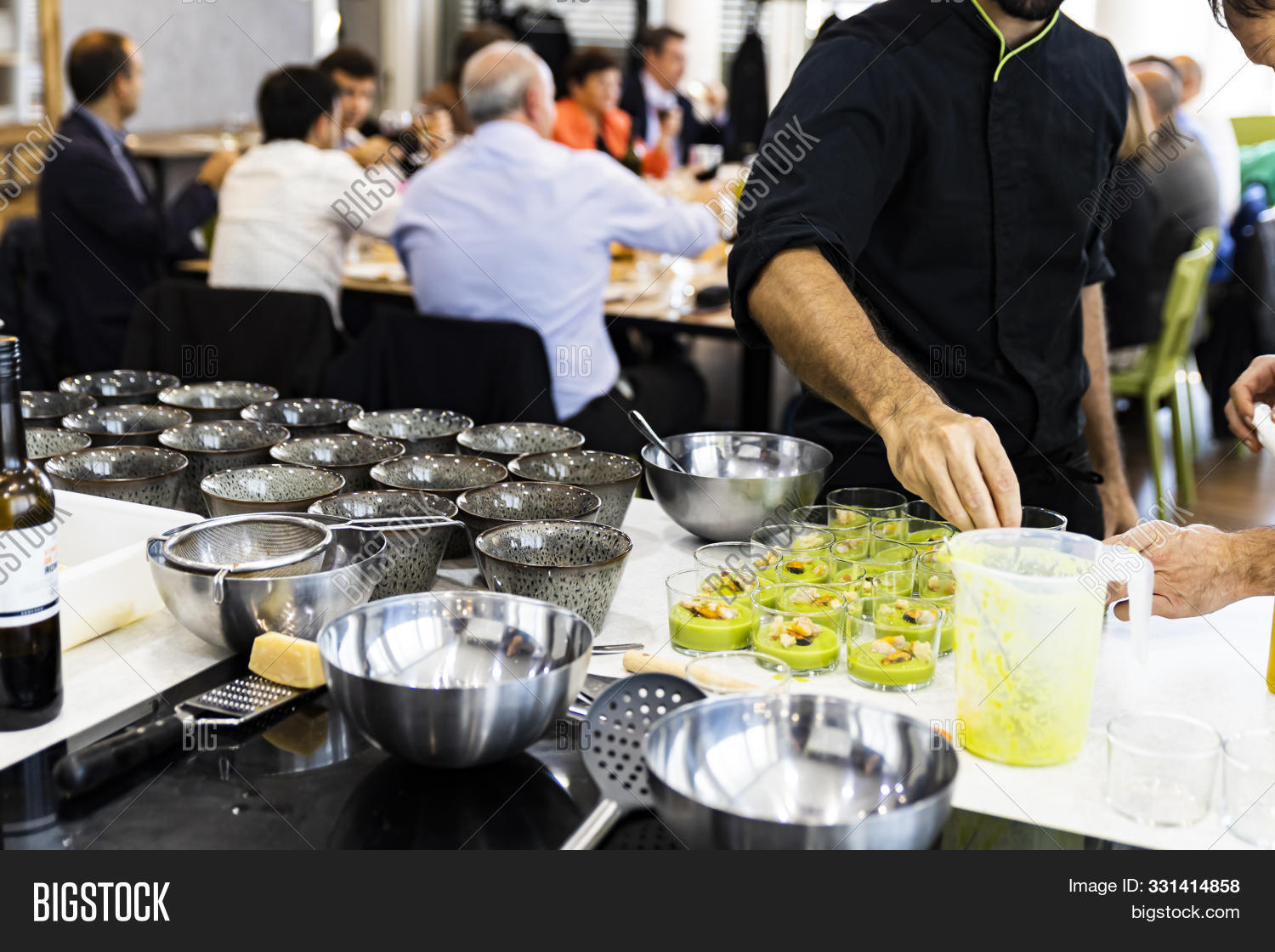 Chefs Placing Menu Image & Photo (Free Trial) | Bigstock