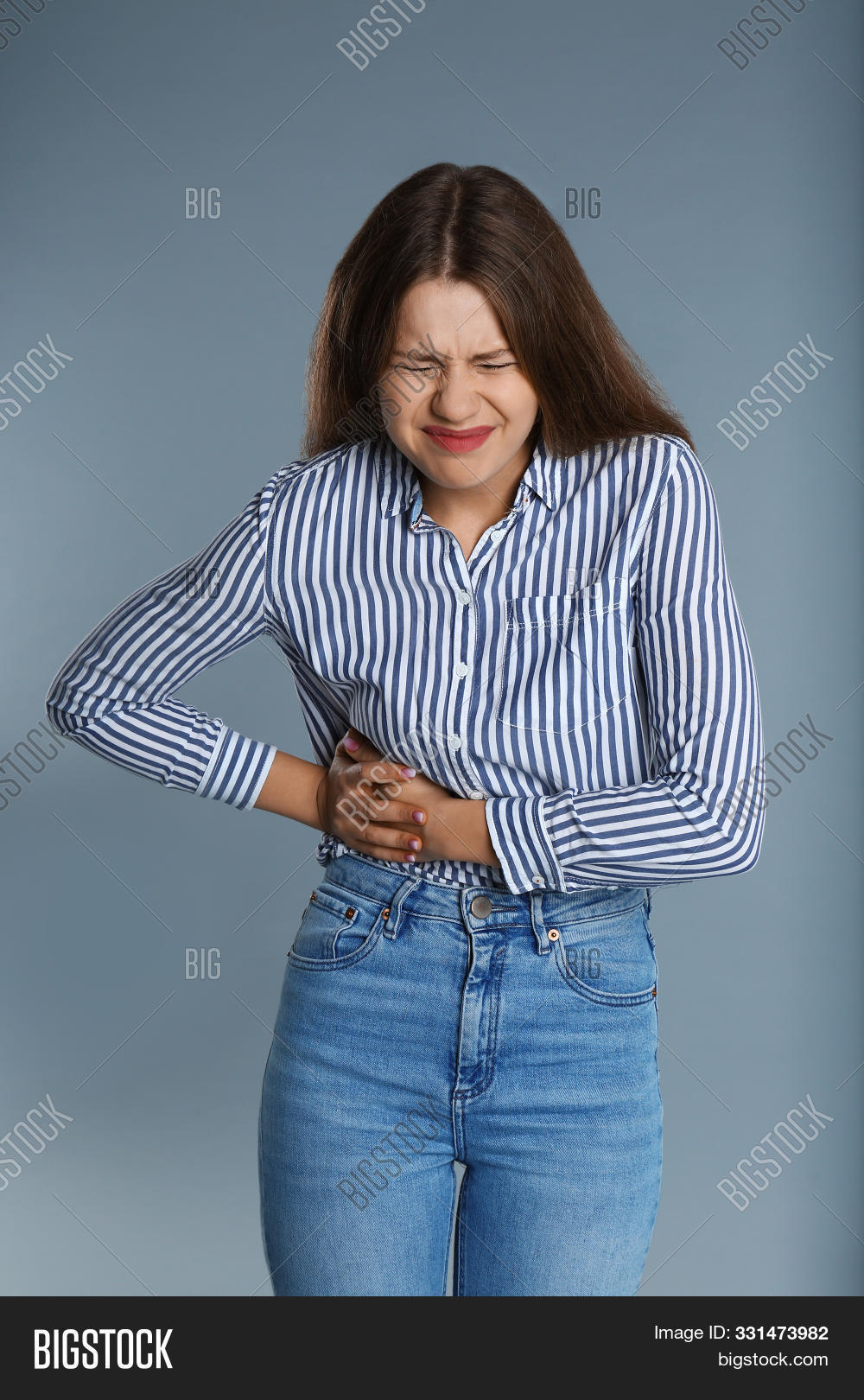 Woman Suffering Pain Image & Photo (Free Trial) | Bigstock