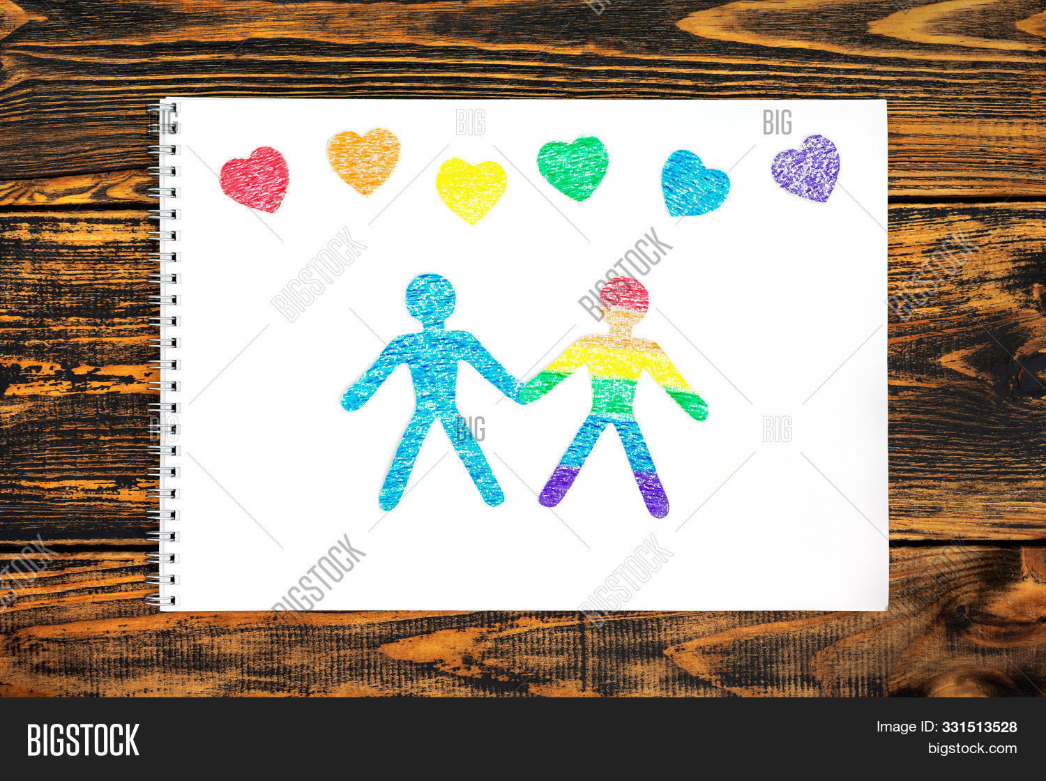 Two Paper Men Doll Cut Image & Photo (Free Trial) | Bigstock
