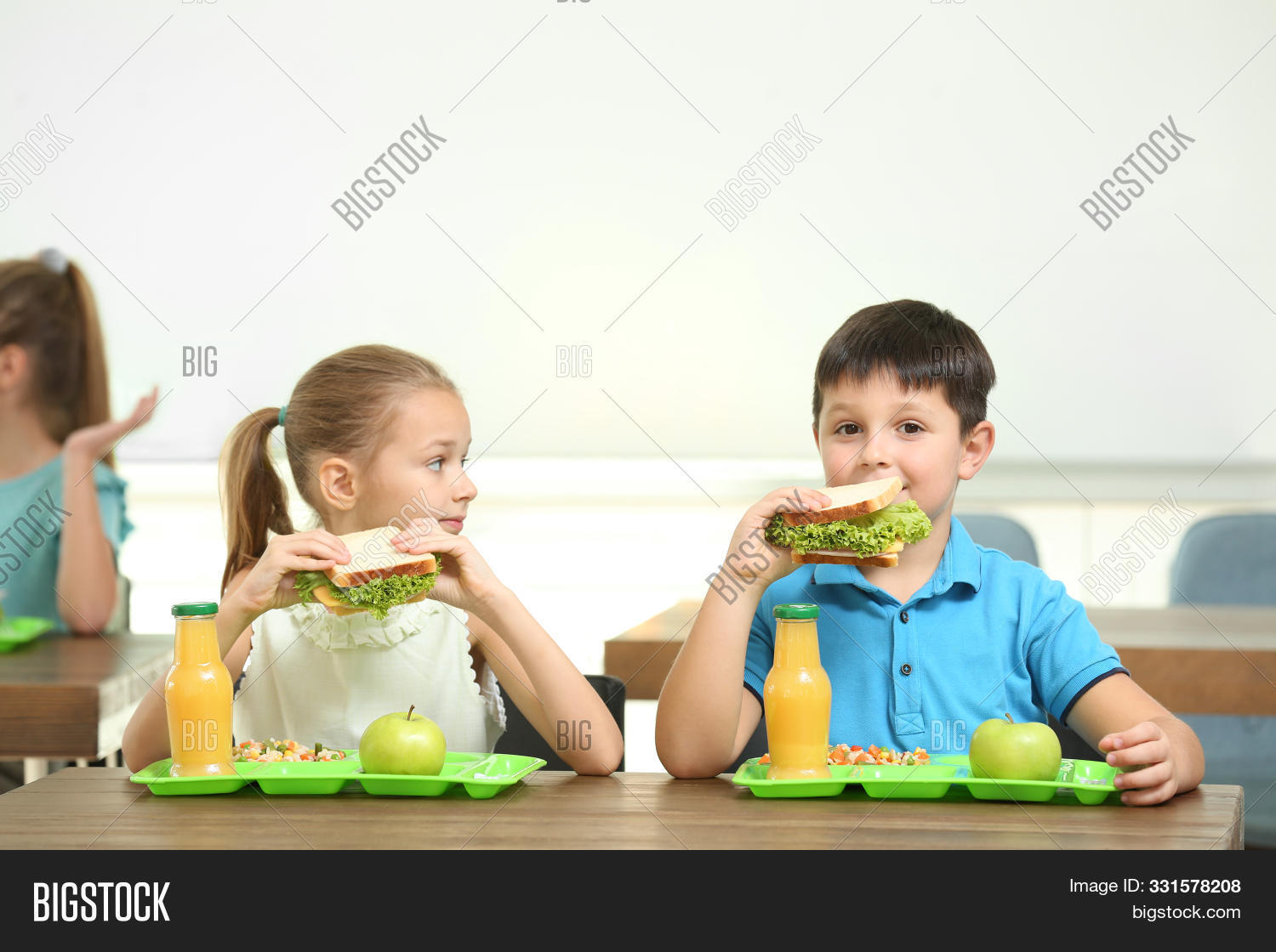 Happy Children Eating Image & Photo (Free Trial) | Bigstock