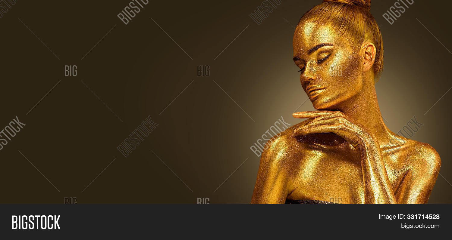 Golden Sparkles Skin, Image & Photo (Free Trial) | Bigstock