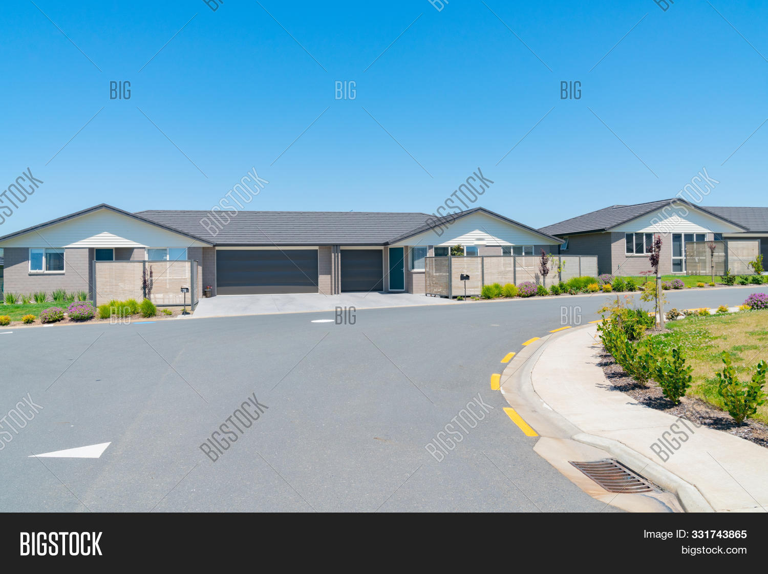 New Subdivision Street Image & Photo (Free Trial) | Bigstock