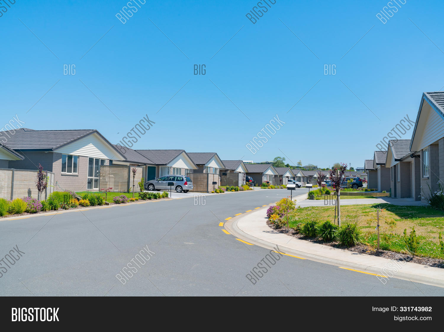 New Subdivision Street Image & Photo (Free Trial) | Bigstock