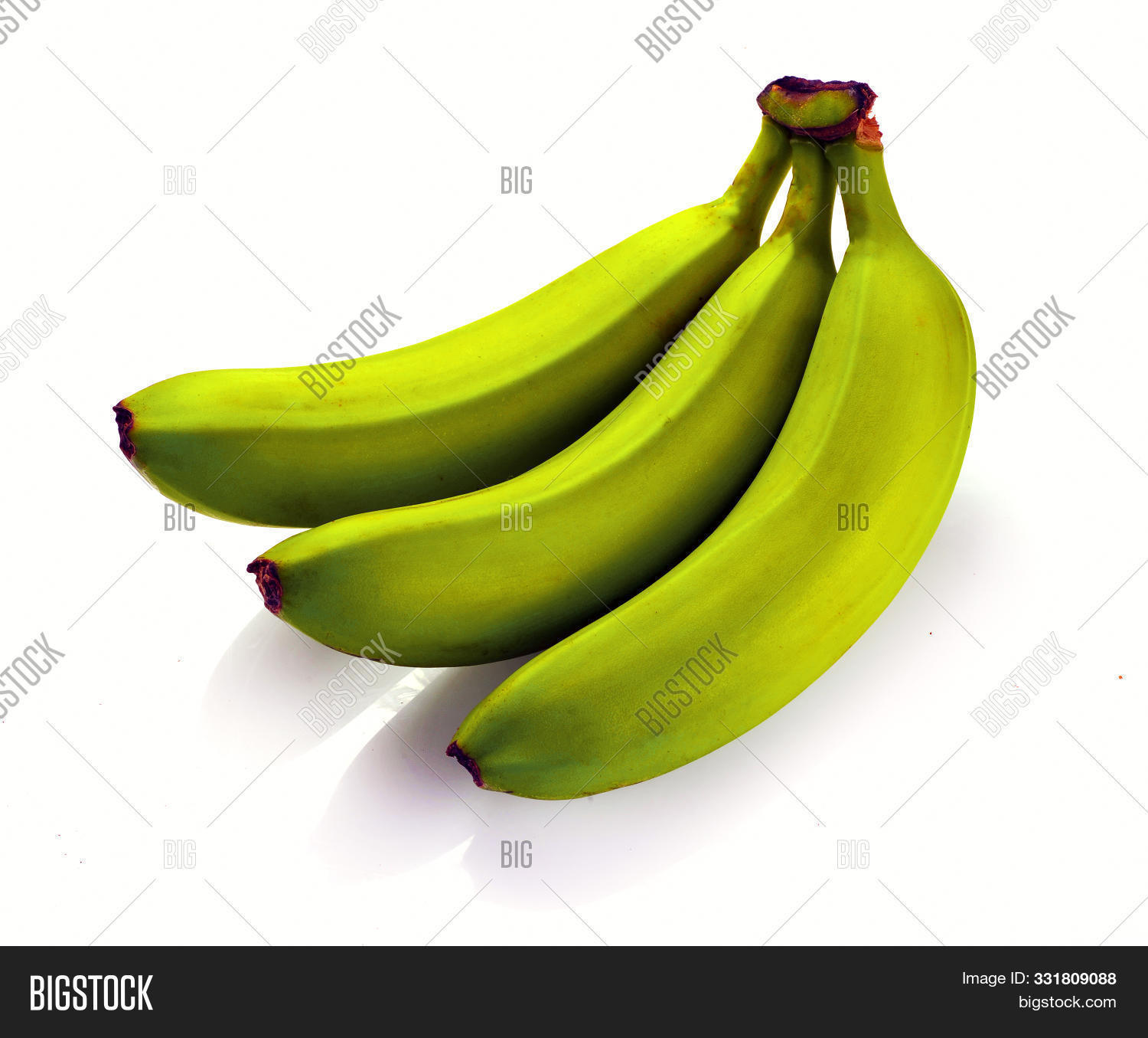 Bananas Isolated On Image & Photo (Free Trial) | Bigstock