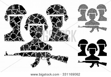 Army Composition Vector & Photo (Free Trial) | Bigstock