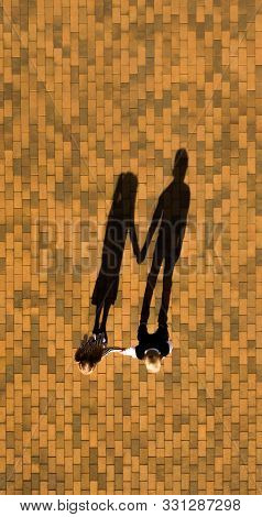 Boy And Girl Shadow Images, Illustrations & Vectors (Free) - Bigstock