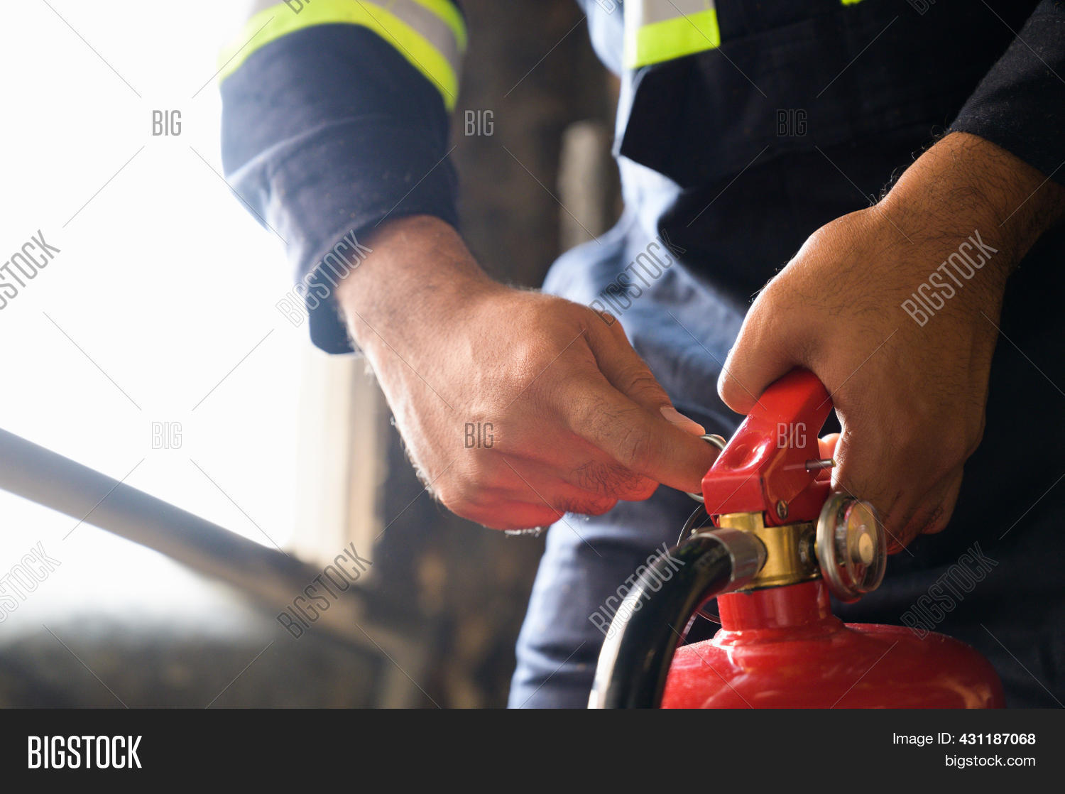 Close Hand Fireman Image & Photo (Free Trial) | Bigstock