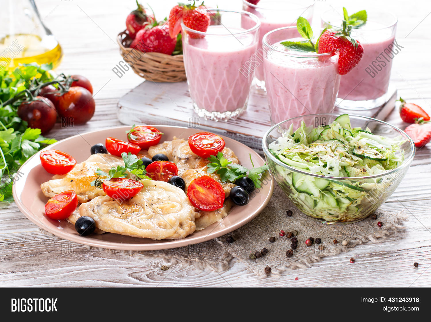 Three-course Set Menu Image & Photo (Free Trial) | Bigstock