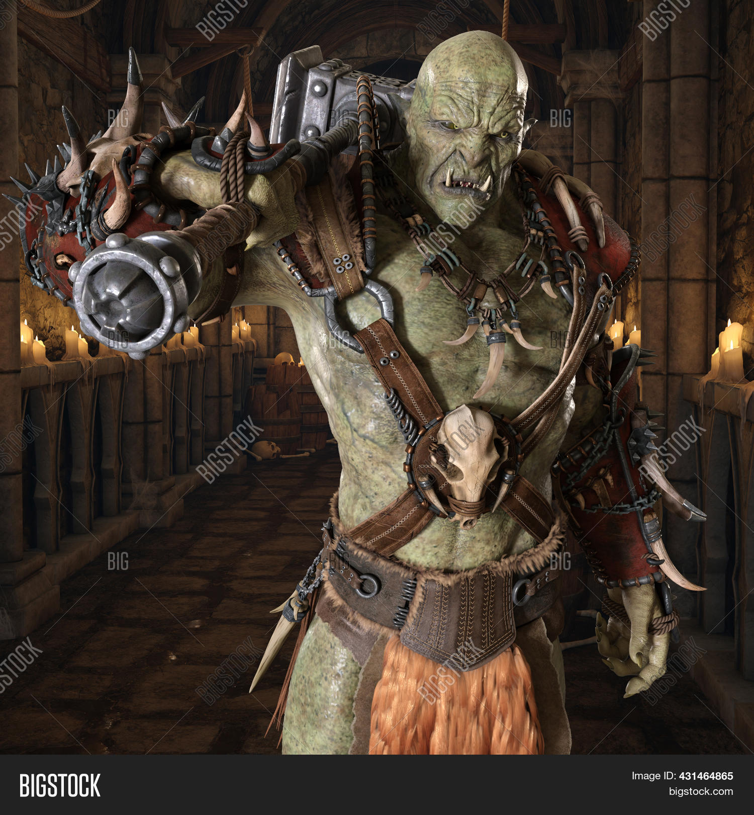 Orc Medieval Dungeon Image & Photo (Free Trial) | Bigstock